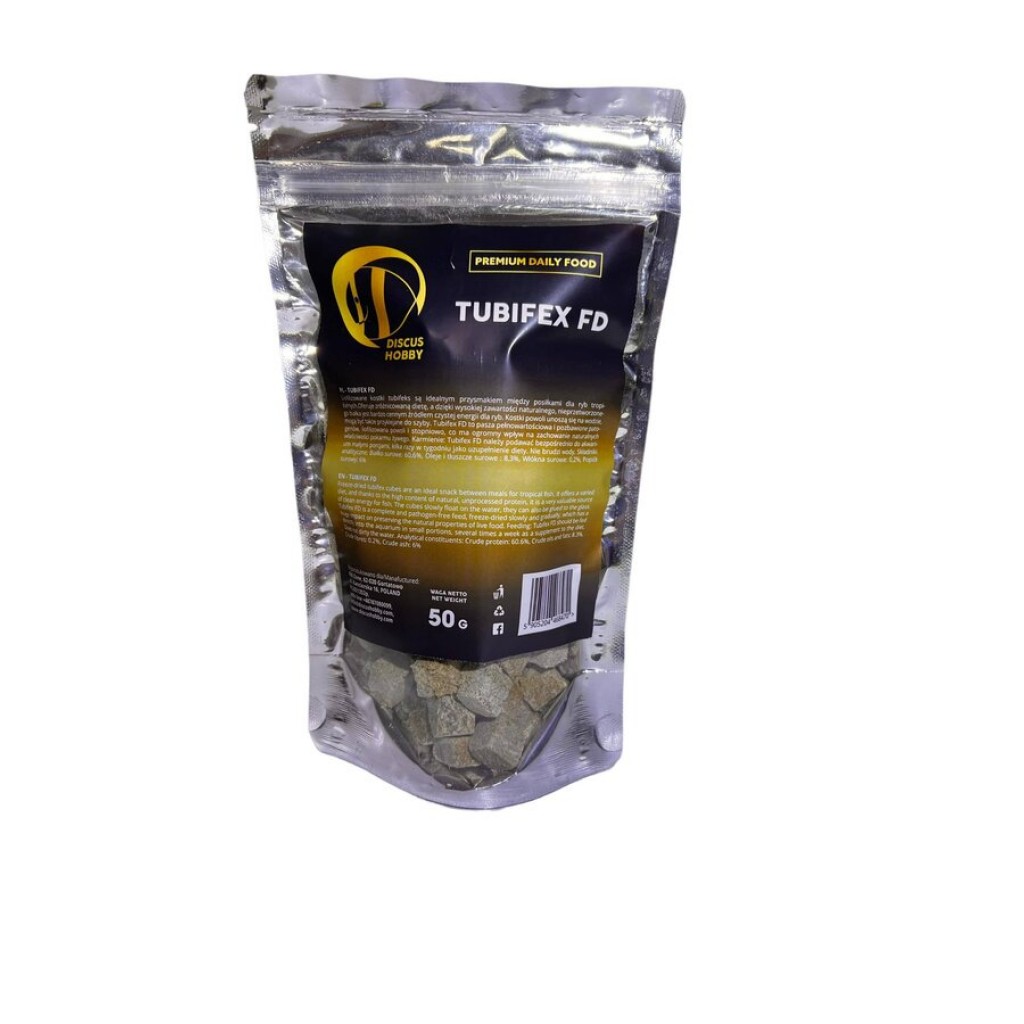 Tubifex FD – тубифекс храна за декоративни рибки | Discus Store