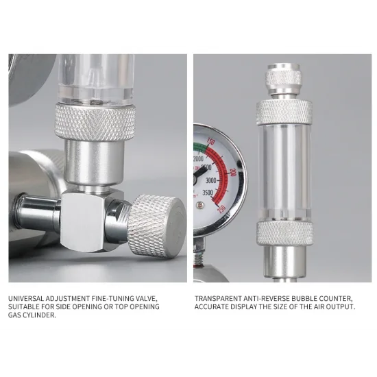 D01-14 CO2 reducer with solenoid valve - Discus Store