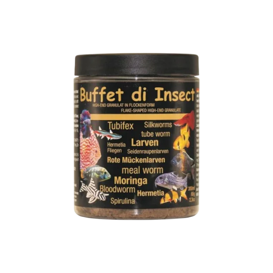 Buffet di Insect Flat Granulate - insect flakes - Discus Store