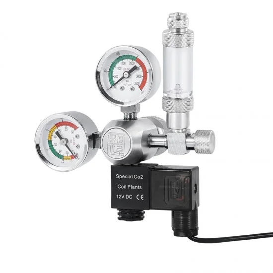 D01-14 CO2 reducer with solenoid valve - Discus Store